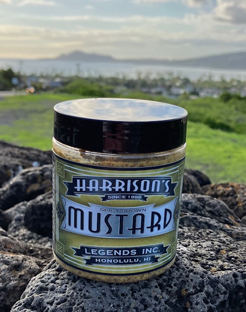 MUSTARDMAN808 – Harrison’s Spicy Brown Mustard and Sara’s Seasoned Salt.